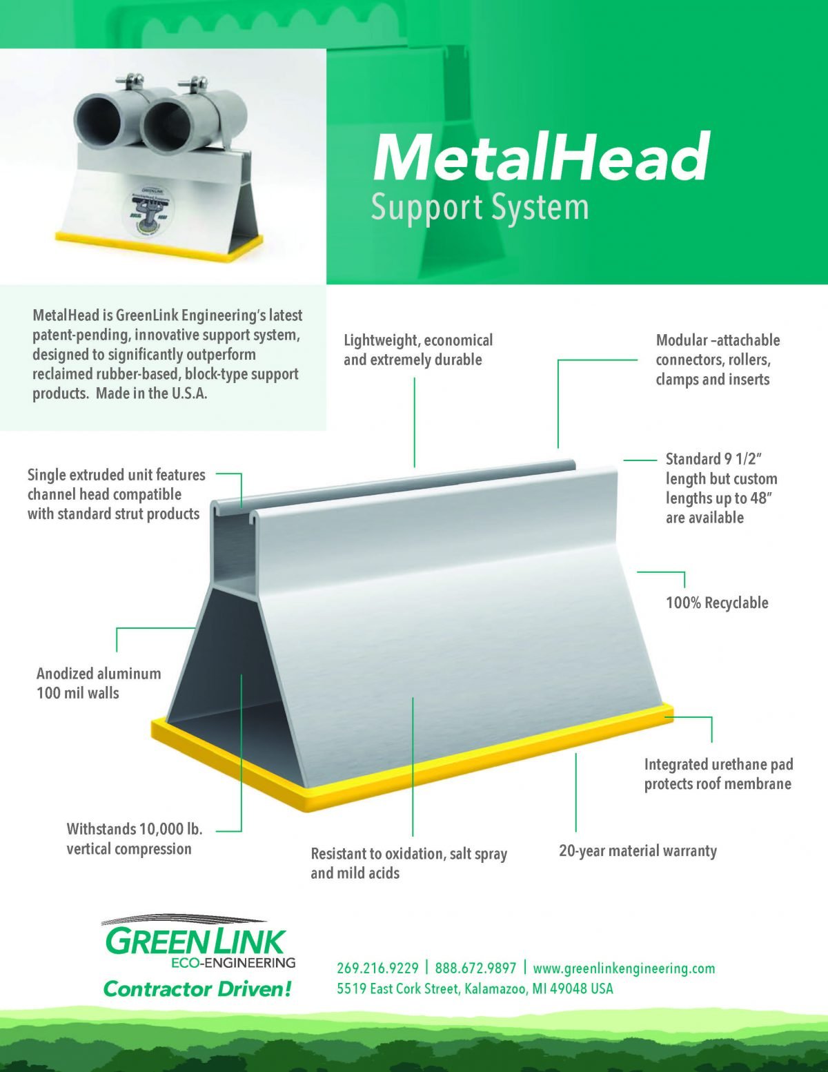 Product Literature - Green Link Engineering