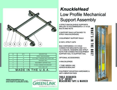 Technical Specs and Installation - Green Link Engineering